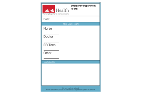 Patient Room Signage, Hospital Signage - Innerface Signs
